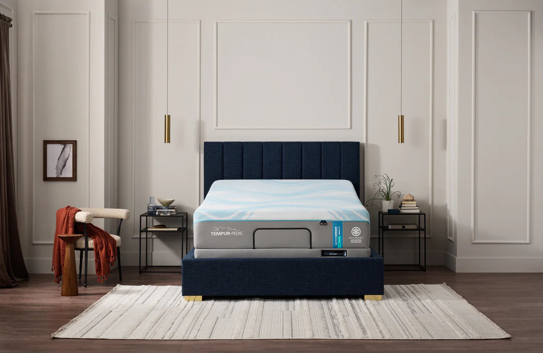 Tempur-Pedic Active Breeze Medium Hybrid Smart Bed INCLUDES ERGO PRO-S